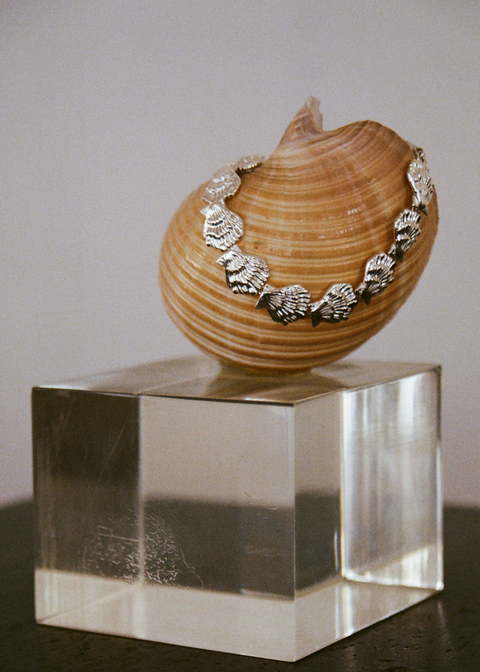 Sterling Silver Seashell Bracelet | Kinn Studio