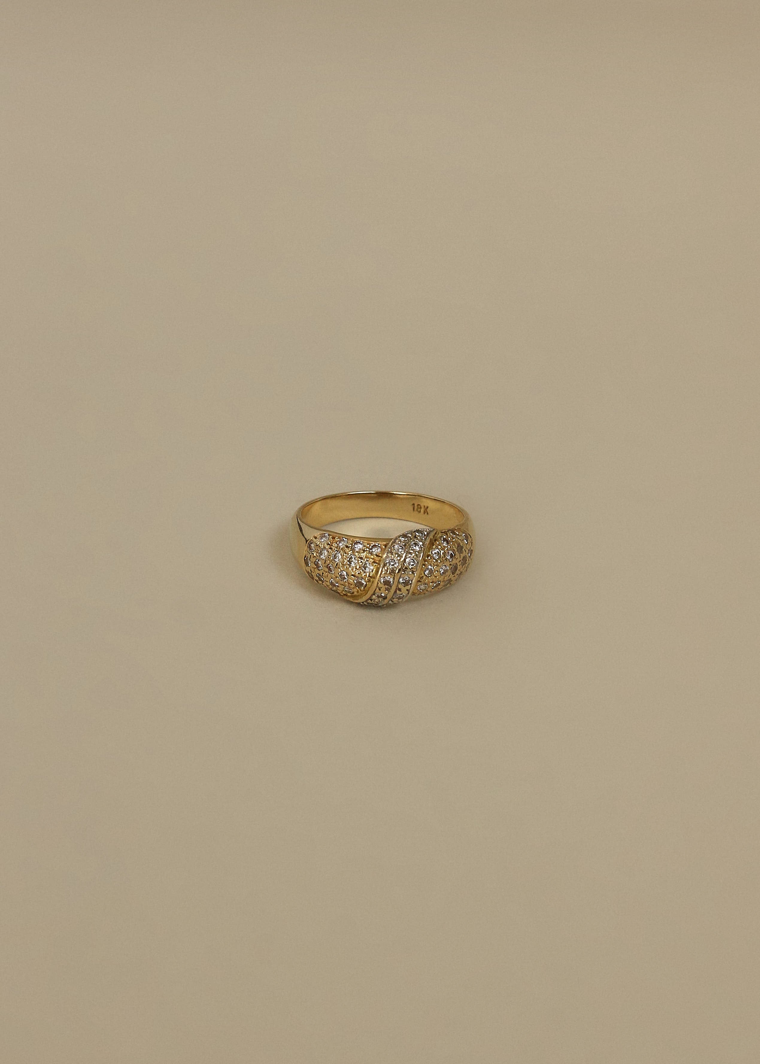 Vintage 18k Diamond Ring | Kinn Studio