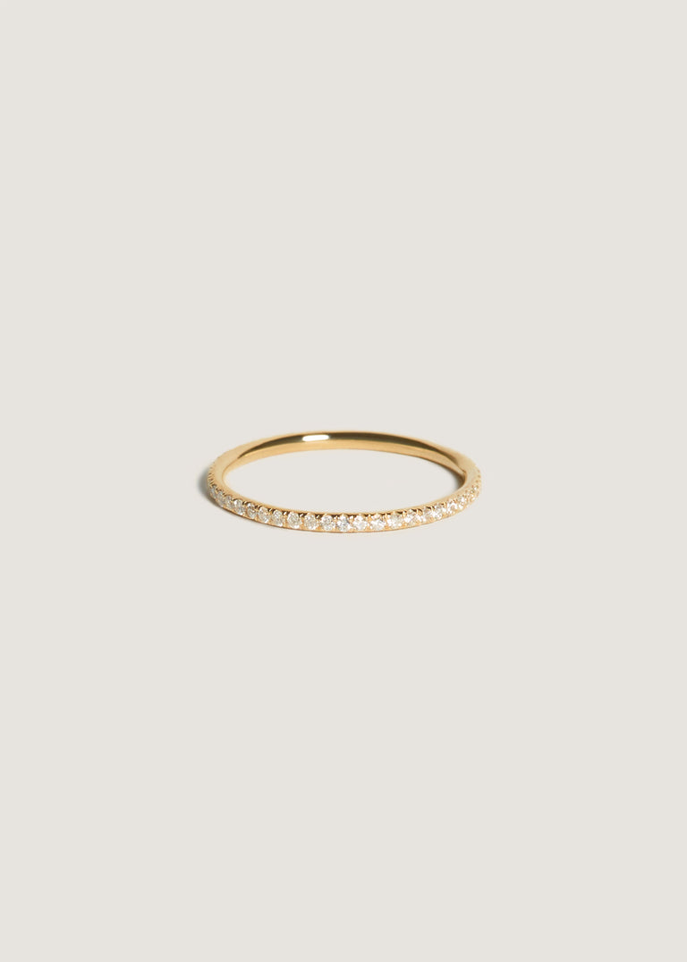 Claudine Twist & Dahlia Pavé Ring Stack - Kinn